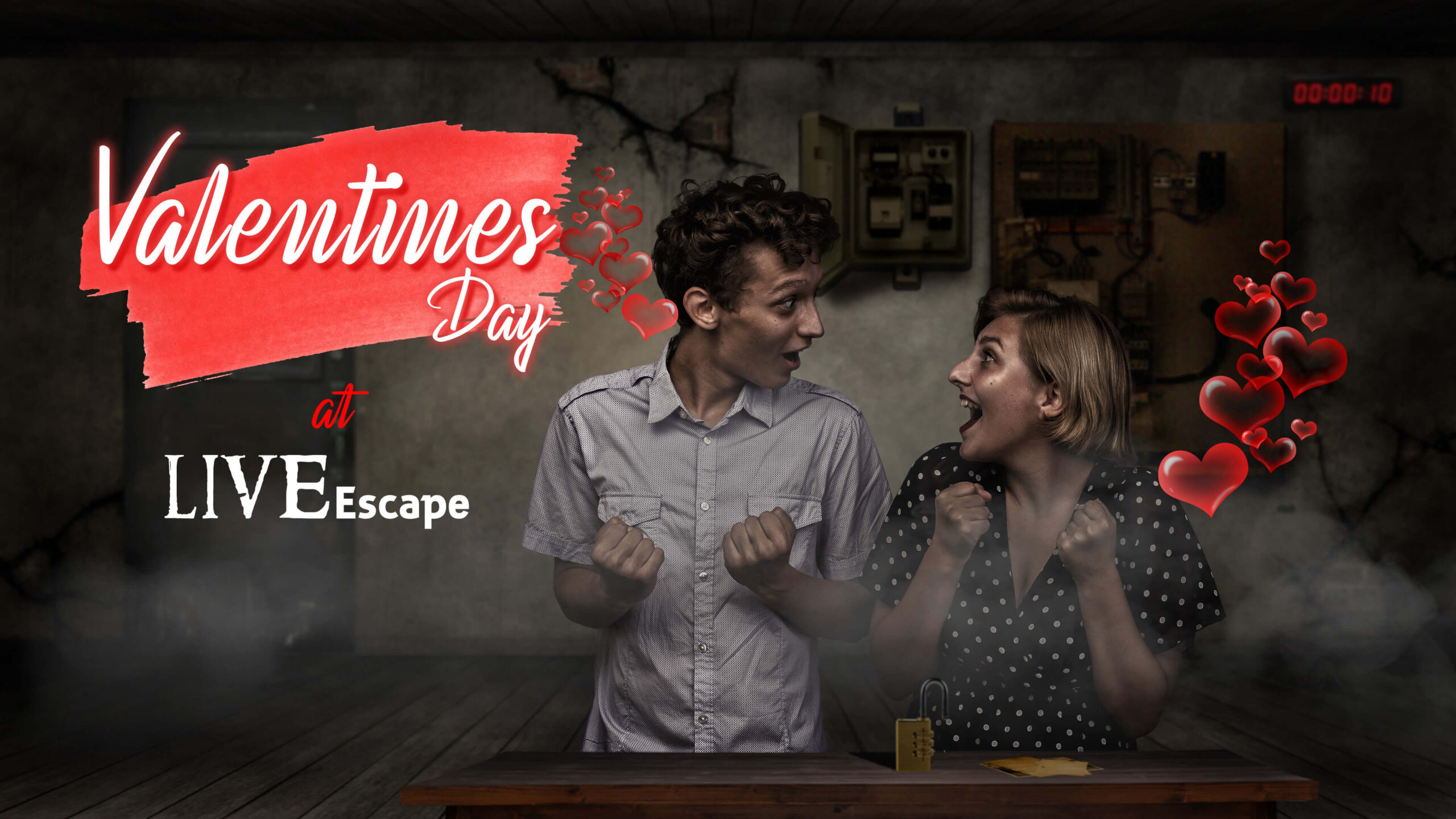 Valentijnsdag bij Live Escape - Live Escape